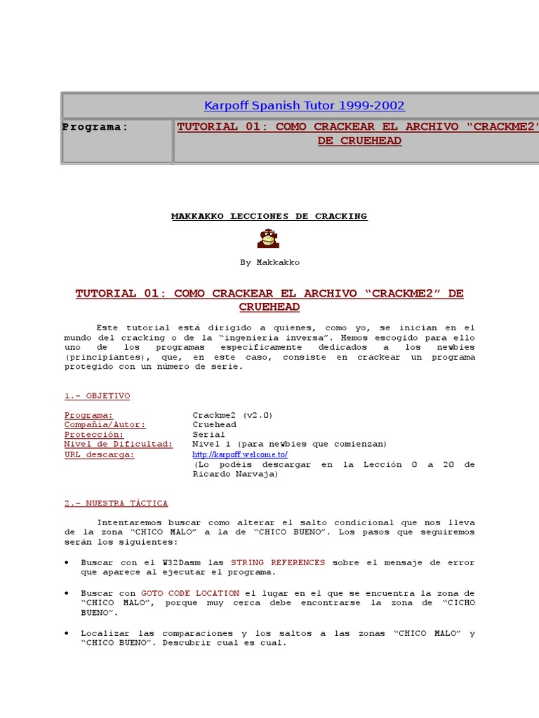 Cracking Con Ollydbg 1 | PDF | Desarrollo de software | Ingeniería de software