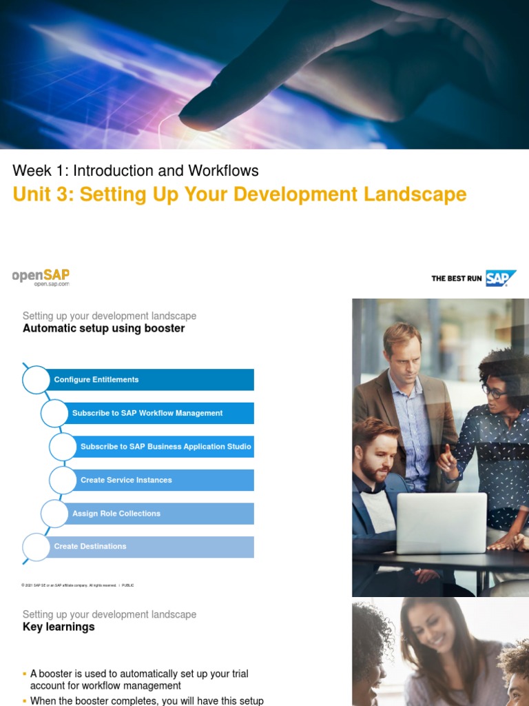 OpenSAP Btp2 Week 1 Unit 3 SDL Presentation | PDF | Computing | Software Development