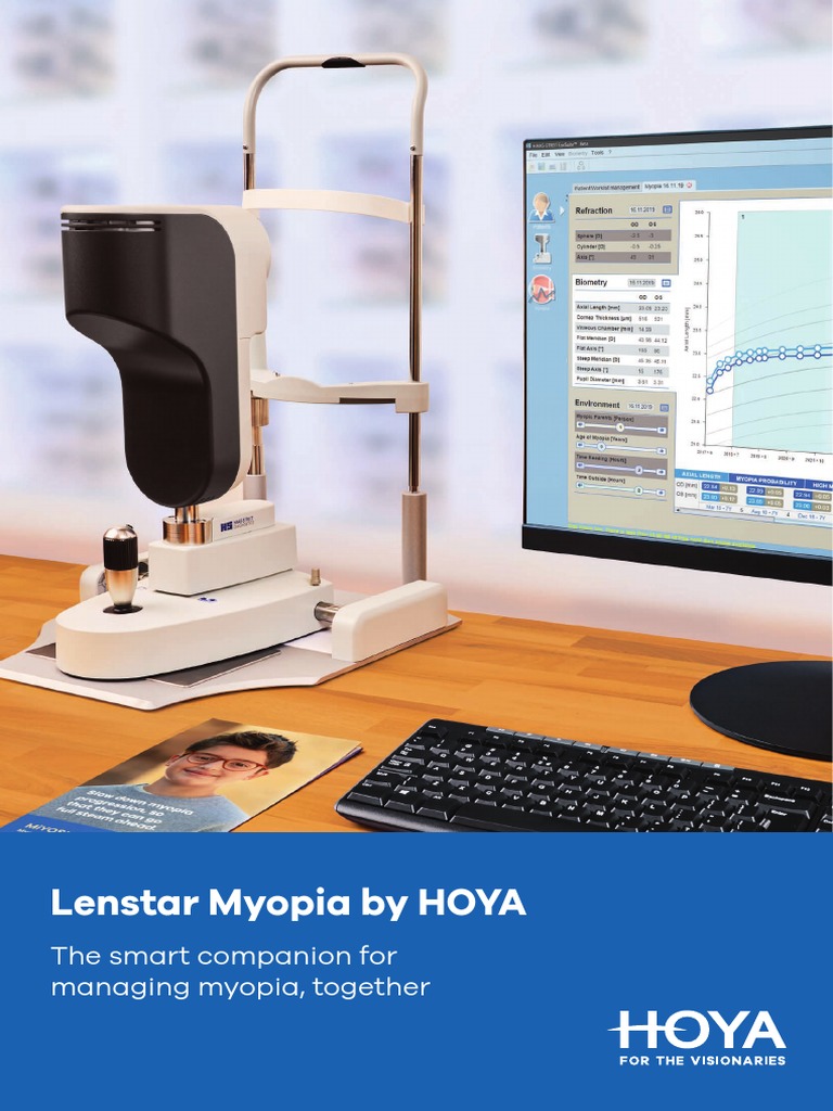 Lenstar Myopia by HOYA Brochure | PDF | Myopia | Optics