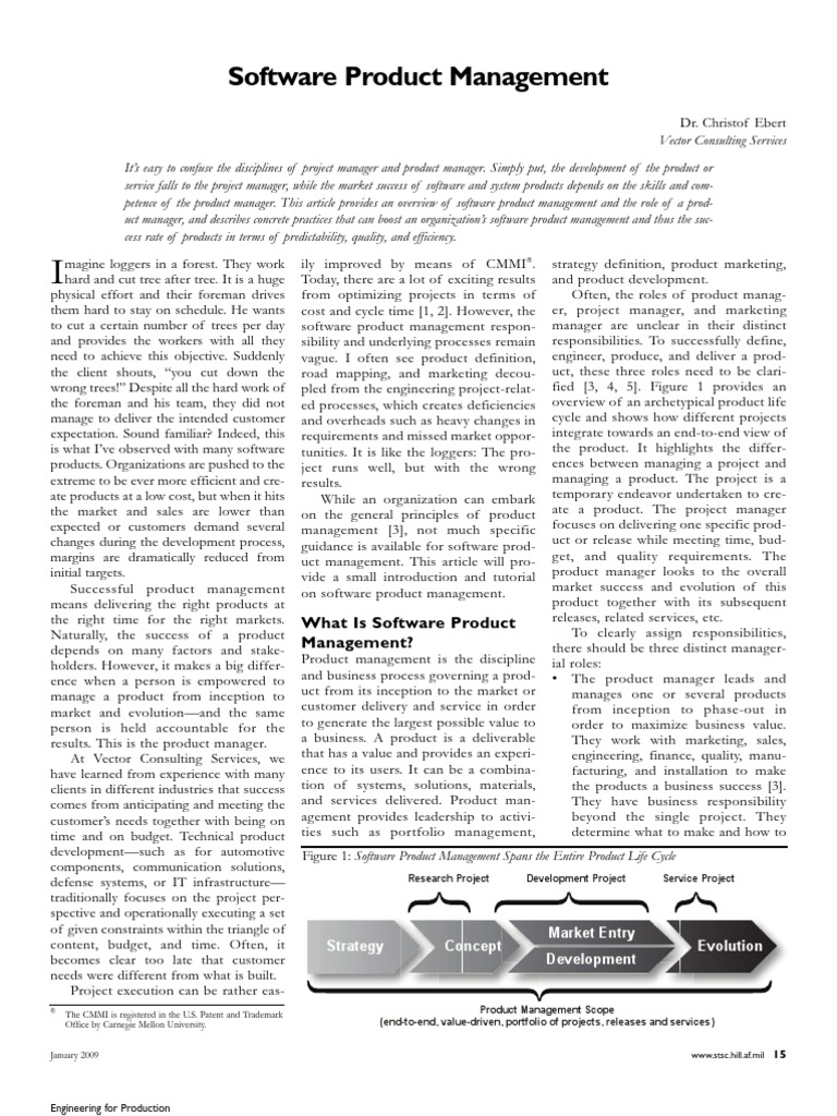 What Is Software Product Management? | PDF | Product Lifecycle | Marketing