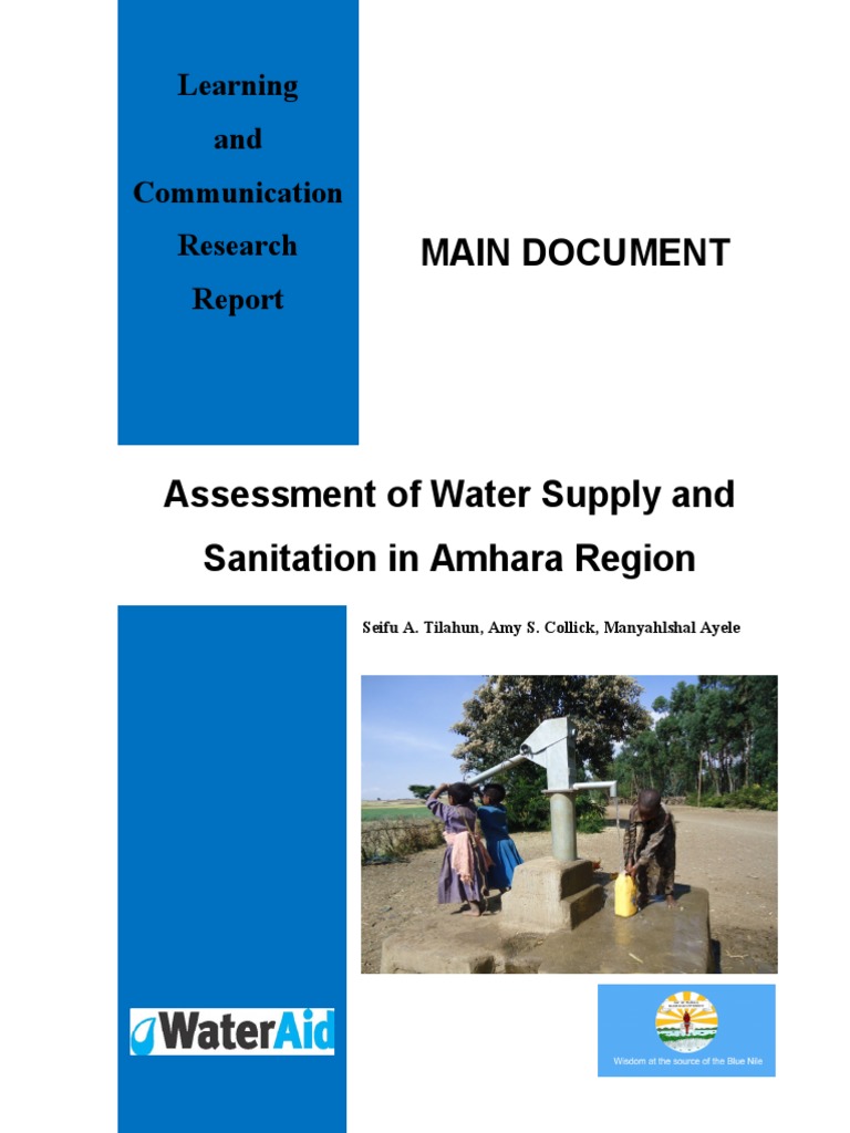 Wateraid-Finalreport April10 | PDF | Wash | Sanitation