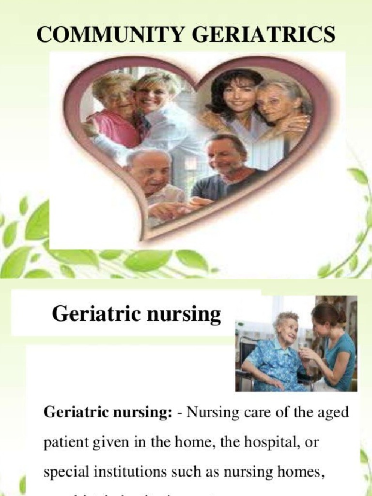 Geriatric Nursing | PDF | Bone | Human Musculoskeletal System