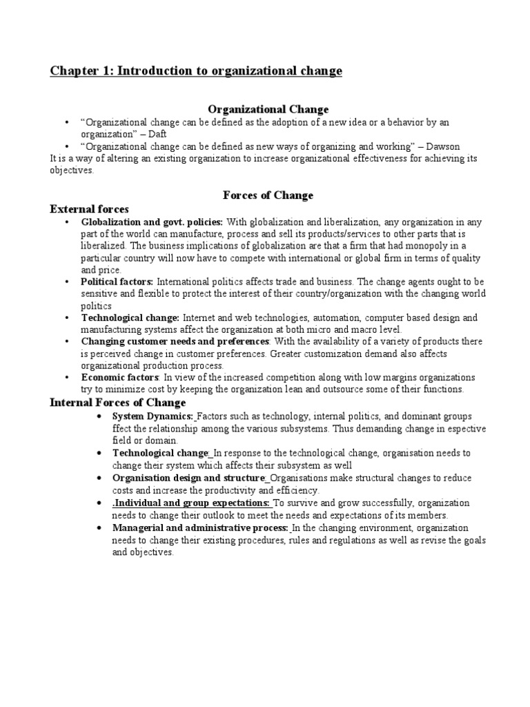 Change Management | PDF | Reinforcement | Motivation