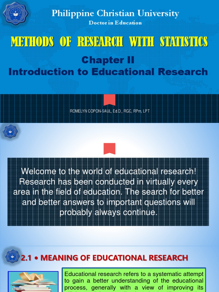 Introduction to the Fundamentals of Educational Research: Exploring ...