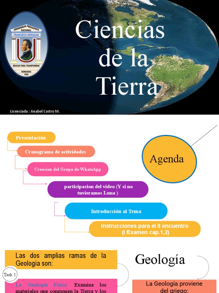Ciencias de La Tierra I Encuentro | PDF | Tierra | Placas tectónicas