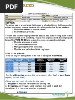Ser in Present & Past, The Imperfect Tense | PDF | Nature