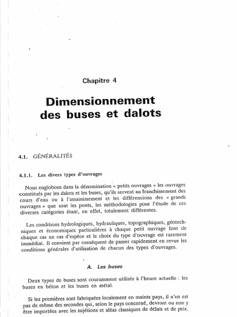 Hydraulique Routière-BCEOM | PDF