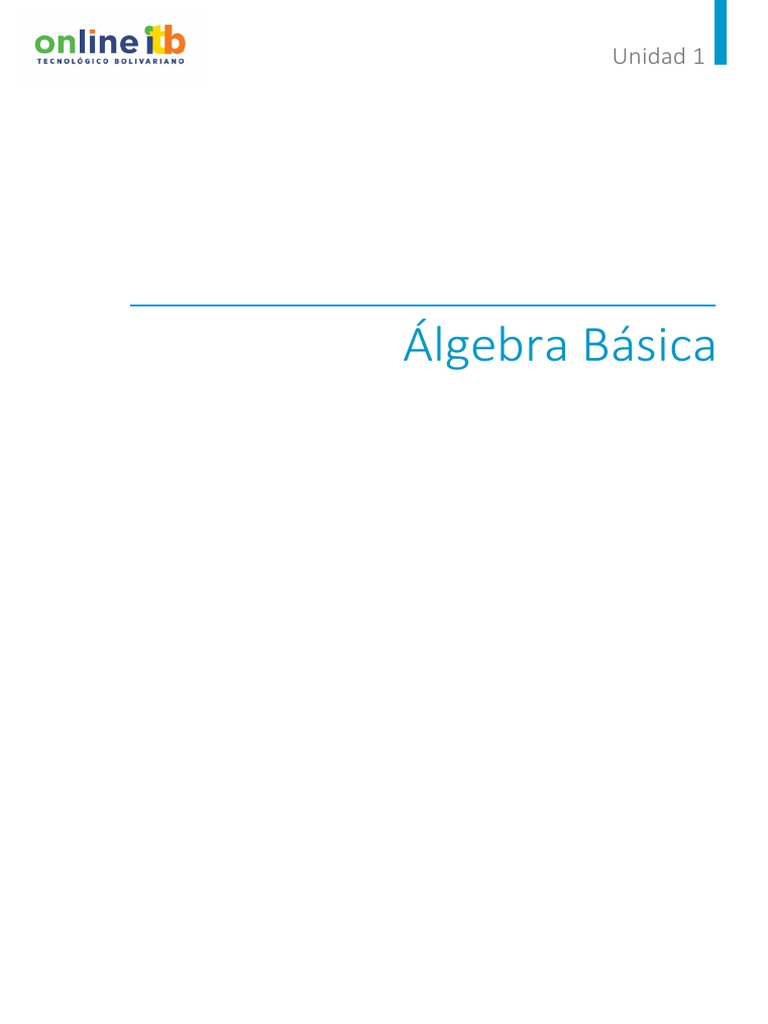 Algrebra Basica | PDF | Factorización | Multiplicación