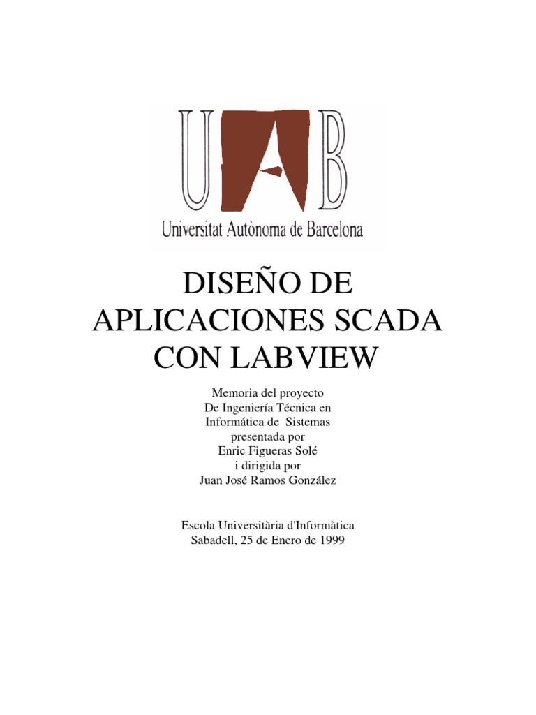 Curso de SCADA con LabVIEW | PDF | Scada | Adquisición de datos
