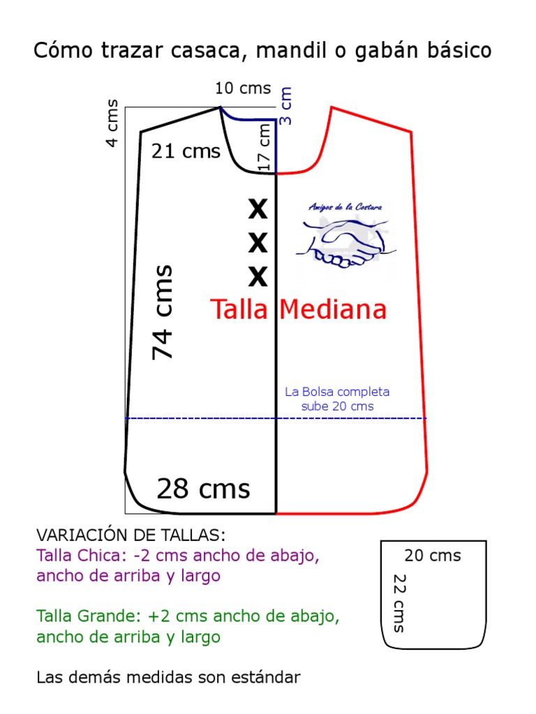 Trazo de Casaca | PDF