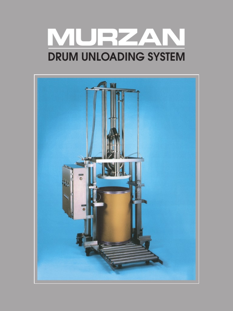 Murzan Drum Unloading System Overview | PDF | Pump | Foods