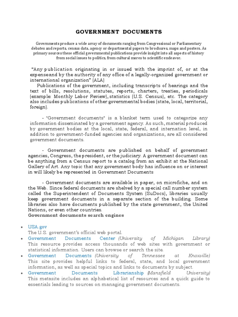 Government Publications | PDF | Congressional Research Service | World ...