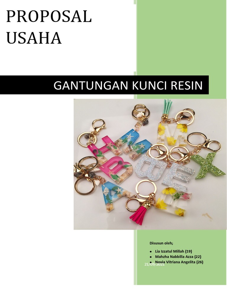 Proposal Business Plan Keychain | PDF