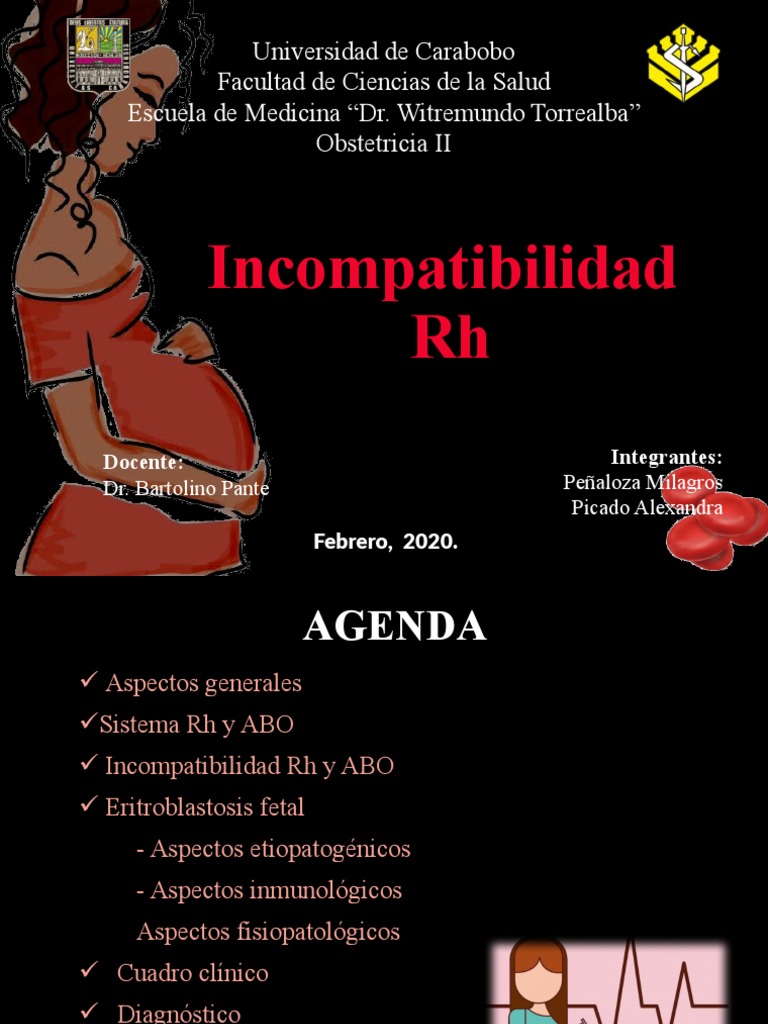 Incompatibilidad RH | PDF | Tipo de sangre | El embarazo