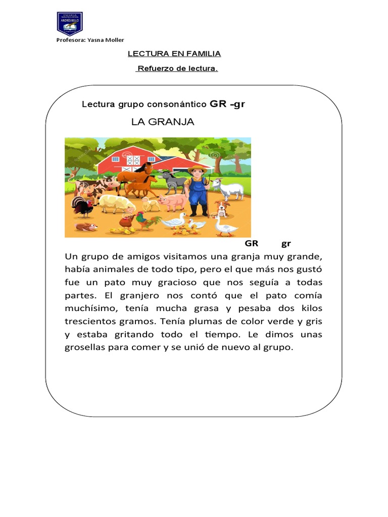 Lectura EL Granjero | PDF
