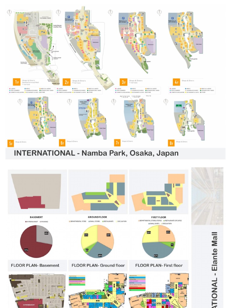 Namba Park Osaka Plan1-Converted-combined | PDF