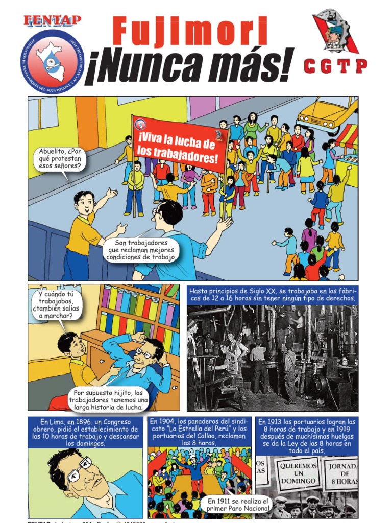Historieta Laboral NUNCA MAS | PDF | Relaciones laborales | Relaciones ...