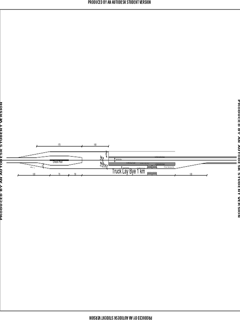 Proposed Road Design Plan Rendered in Autodesk Software | PDF ...