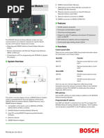 BOSCH D1255 Keypad Operation Instructions: To Turn The Security System ...