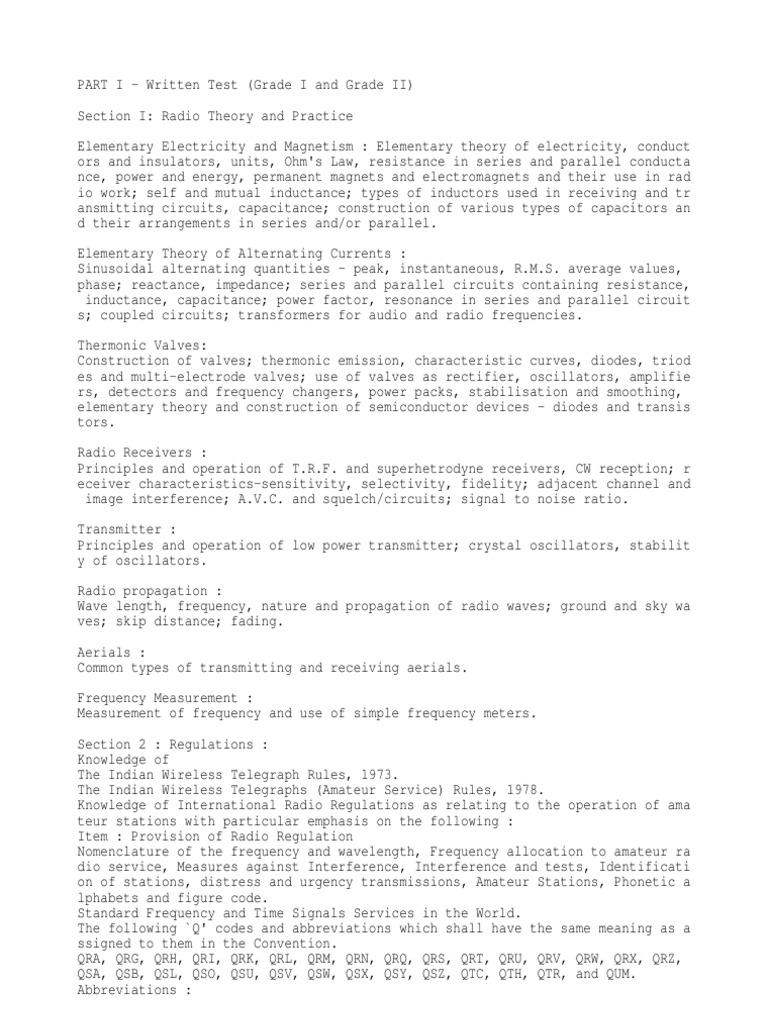 Ham Radio | PDF | Antenna (Radio) | Series And Parallel Circuits