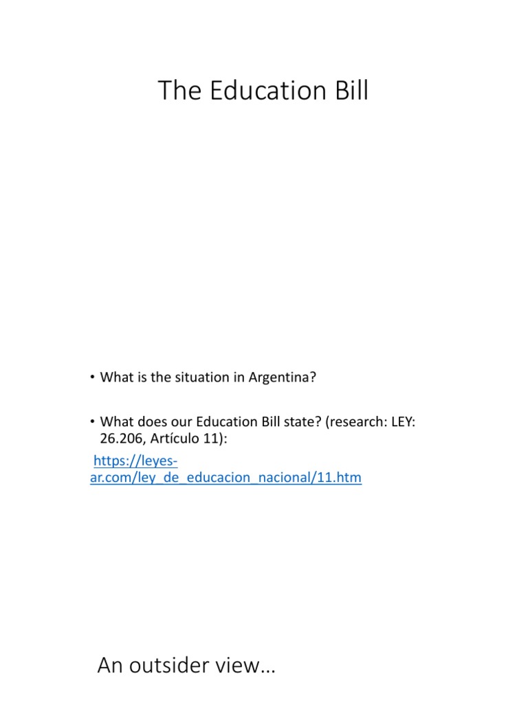 3 - The - Education - Bill - EVERYTHING WE HAVE DEALT WITH UP TO MAY ...