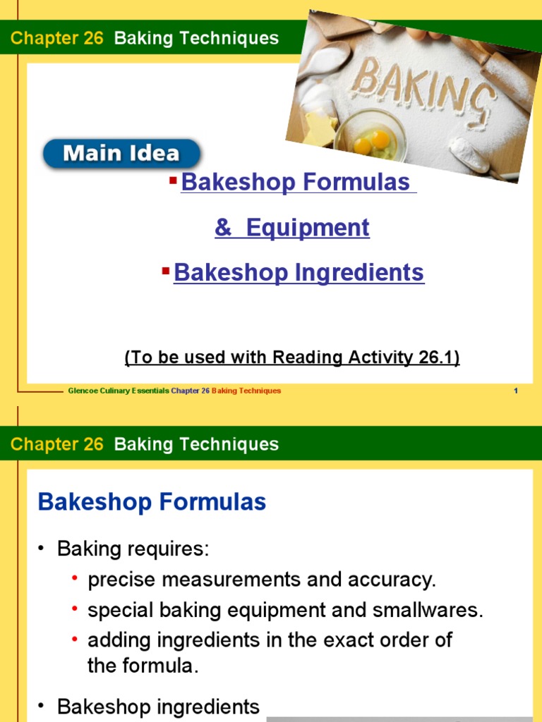 Bakeshop Formulas and Equipment | PDF | Dough | Shortening