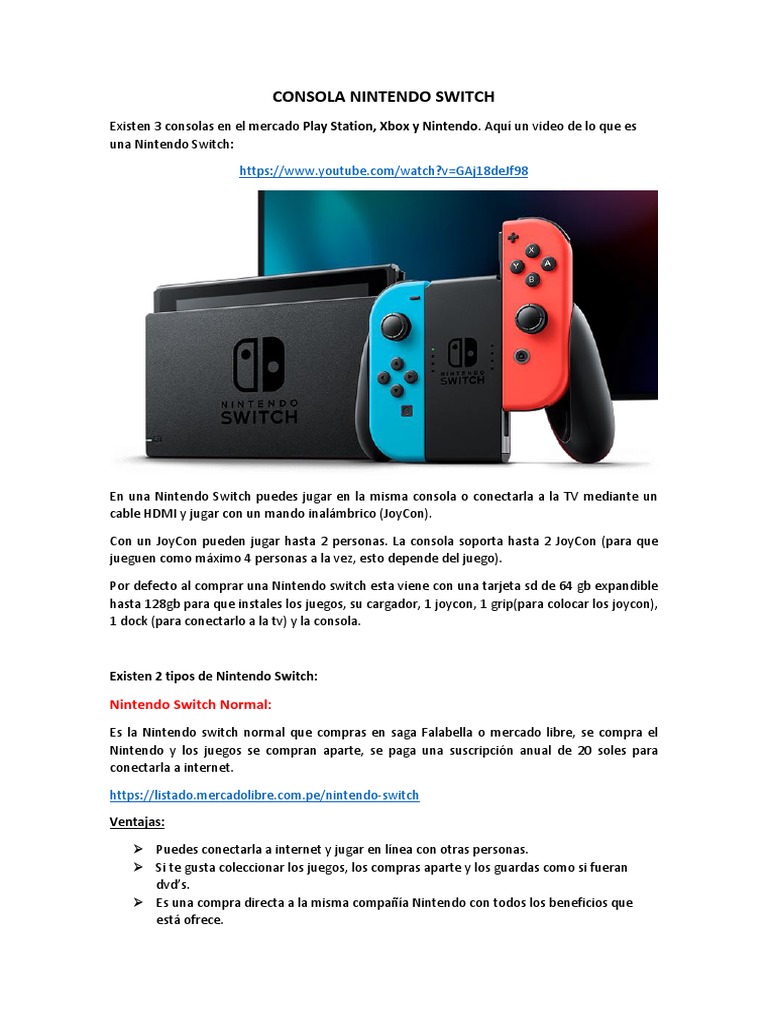 Nintendo Switch | PDF
