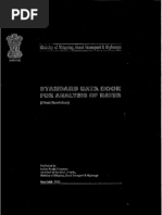 MORTH - STANDARD DATA BOOK FOR ANALYSIS OF RATES (1 ST Revision) | PDF