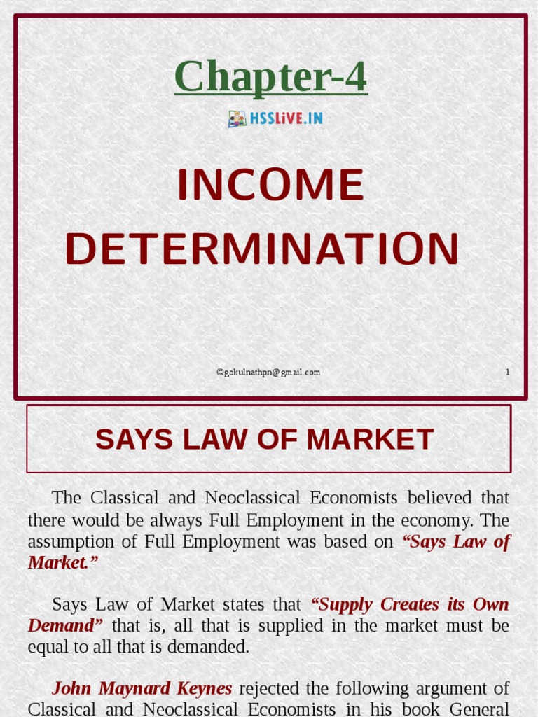 Hsslive-4.Income Determination-Signed | PDF | Full Employment | Fiscal ...