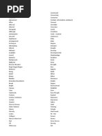 Essential Manufacturing Vocabulary List | PDF | Inventory | Mass Production