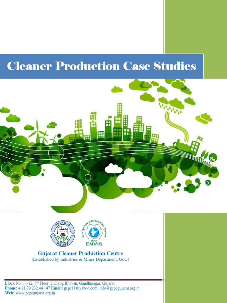 Cleaner Production Case Studies | PDF | Waste | Cement