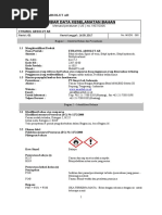 MSDS - ETHANOL - Bahasa Indonesia | PDF