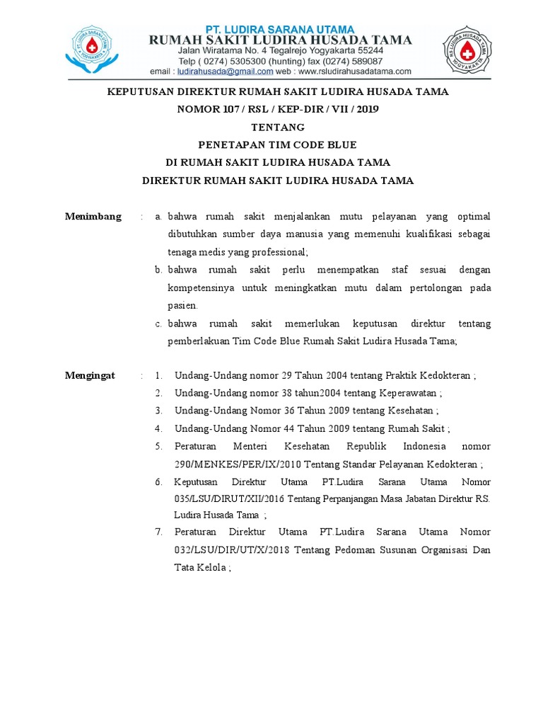 SK Timcode Blue | PDF | Pengembangan Diri | Sains & Matematika