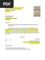 Undertaking FOR SHIFTING | PDF | Law