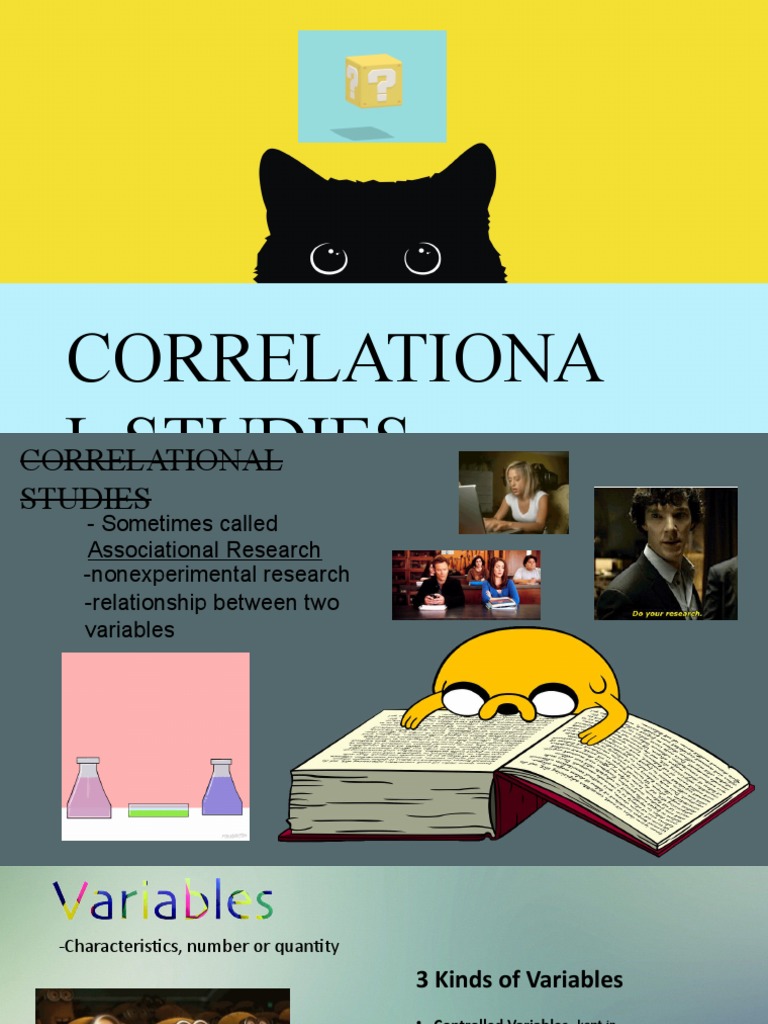 Correlational Studies | PDF | Dependent And Independent Variables ...