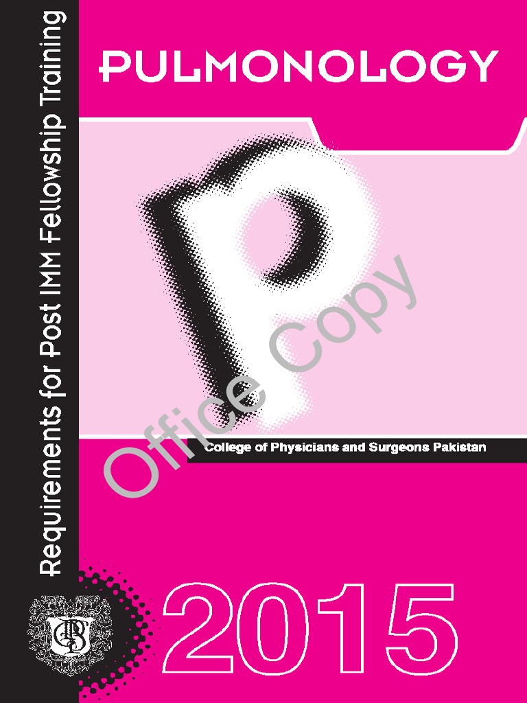 FCPS Pulmonogy CPSP Course Booklet | PDF | Respiratory Diseases ...