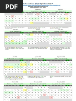 Kalender Islam Tahun 2027 M - Penanggalan Hijriyah Global | PDF
