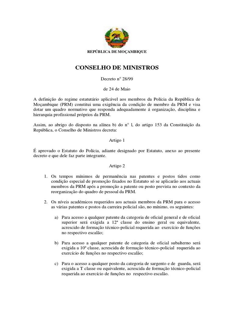 Estatuto Do Polícia Pdf