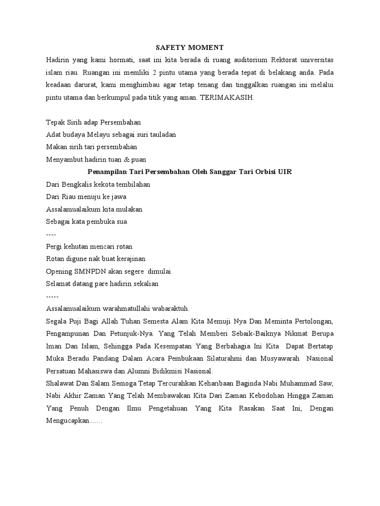 Contoh TEKS MC | PDF