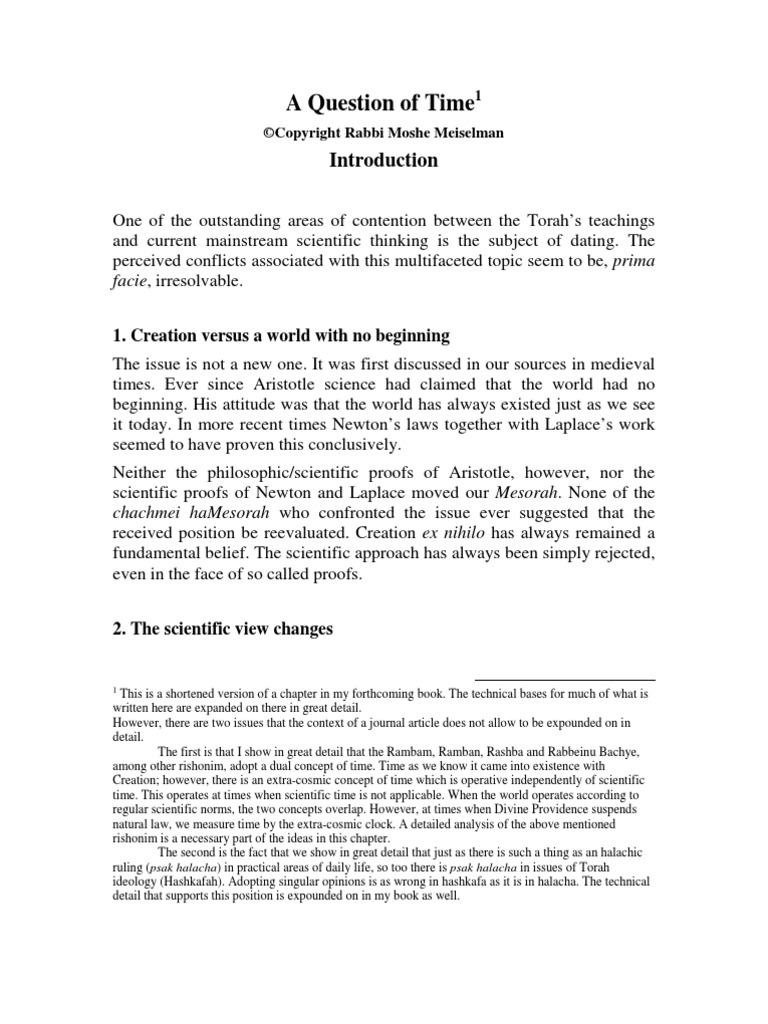 Modified Copy of Question of Time | PDF | Time | Scientific Method