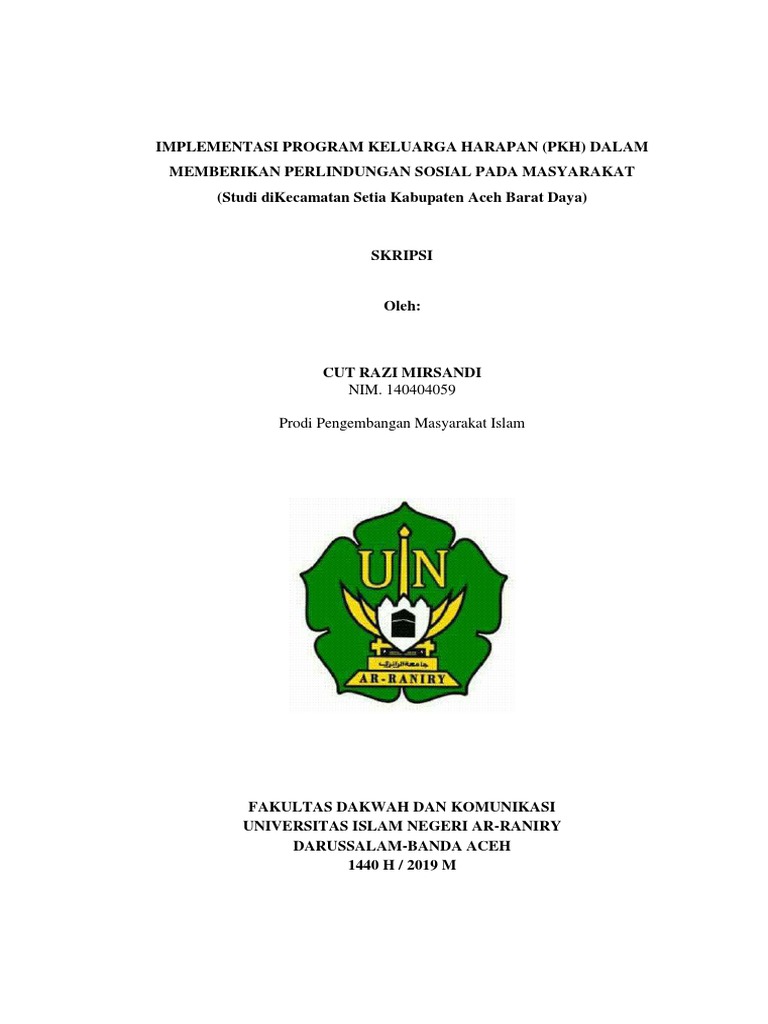 Skripsi Full | PDF | Karier & Perkembangan | Ilmu Sosial