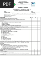 NEW CHECKLIST Oropharyngeal Suctioning | PDF | Respiratory Tract | Hygiene