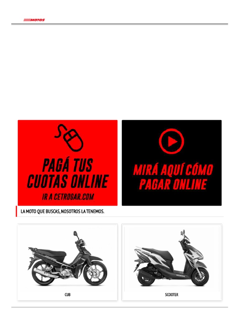 Cetrogar Motos: Esquema de Atención Abierto | PDF | Derecho