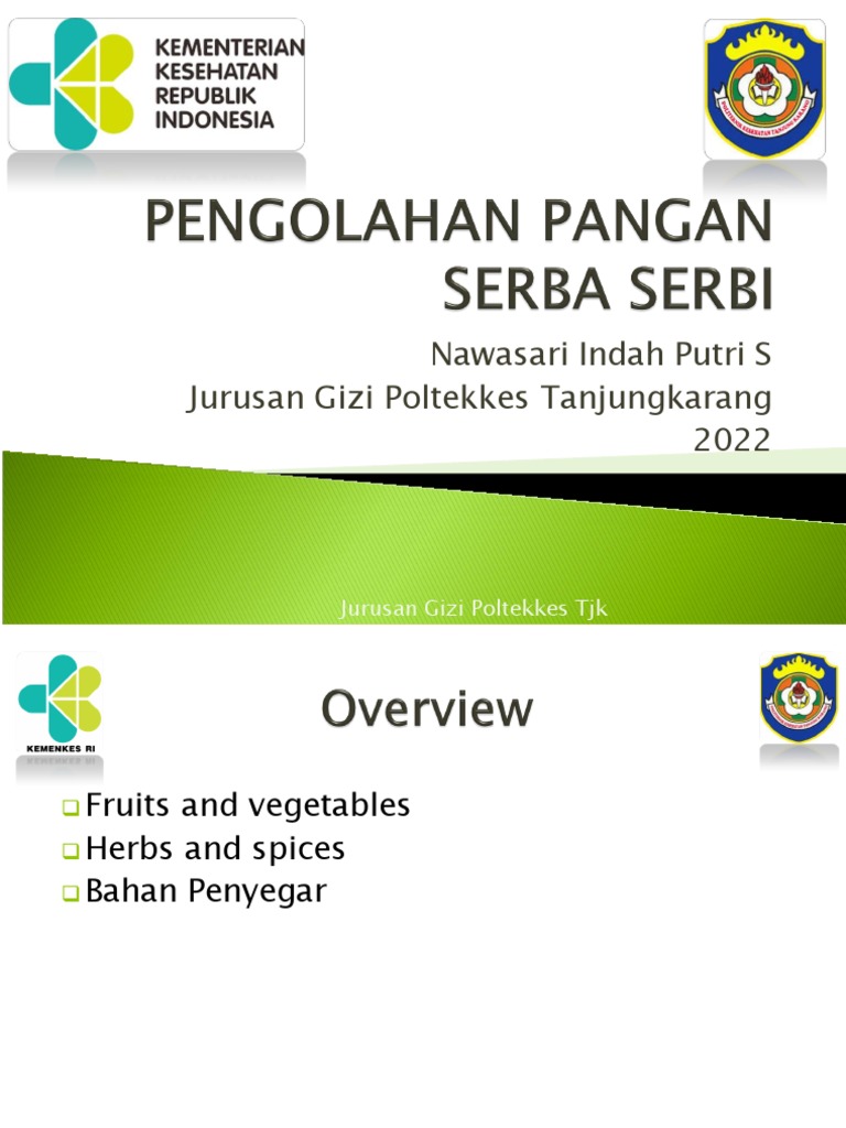 Pangan Serba Serbi 2022 | PDF