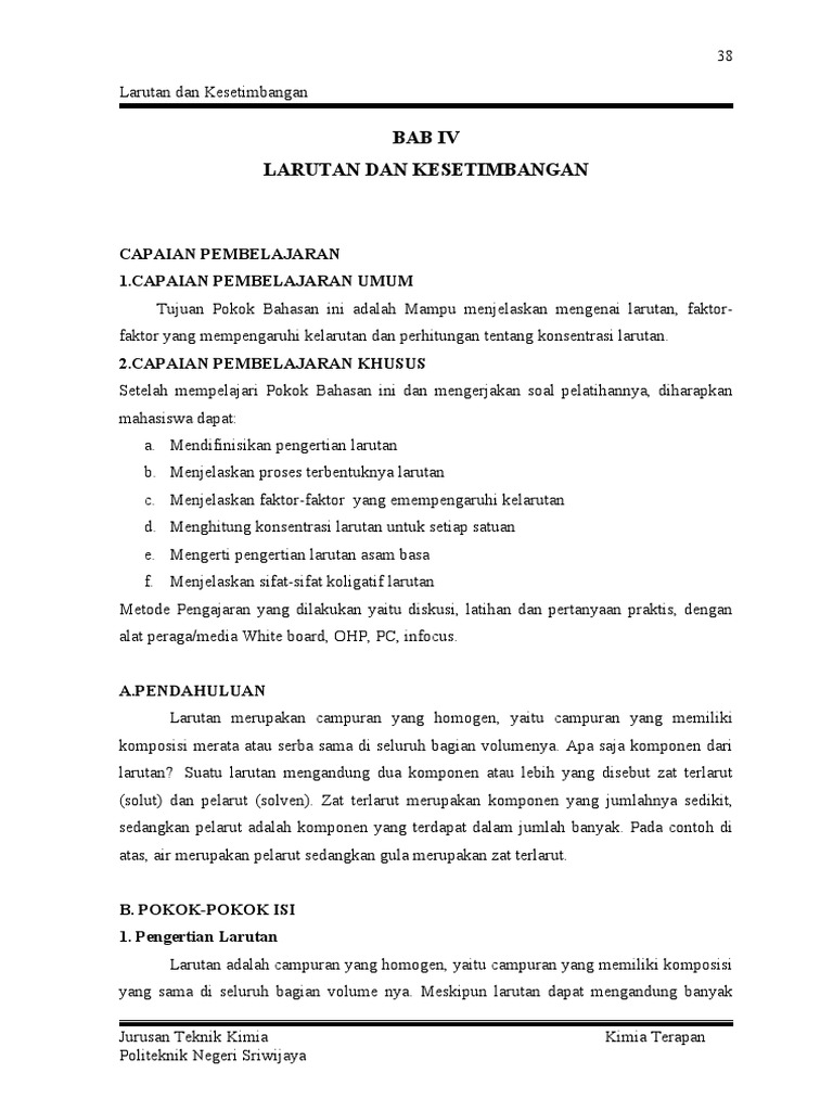 Bab Iv | PDF | Sains & Matematika