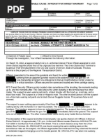 J50 Warrant of Arrest Application Form | PDF | Arrest | Arrest Warrant