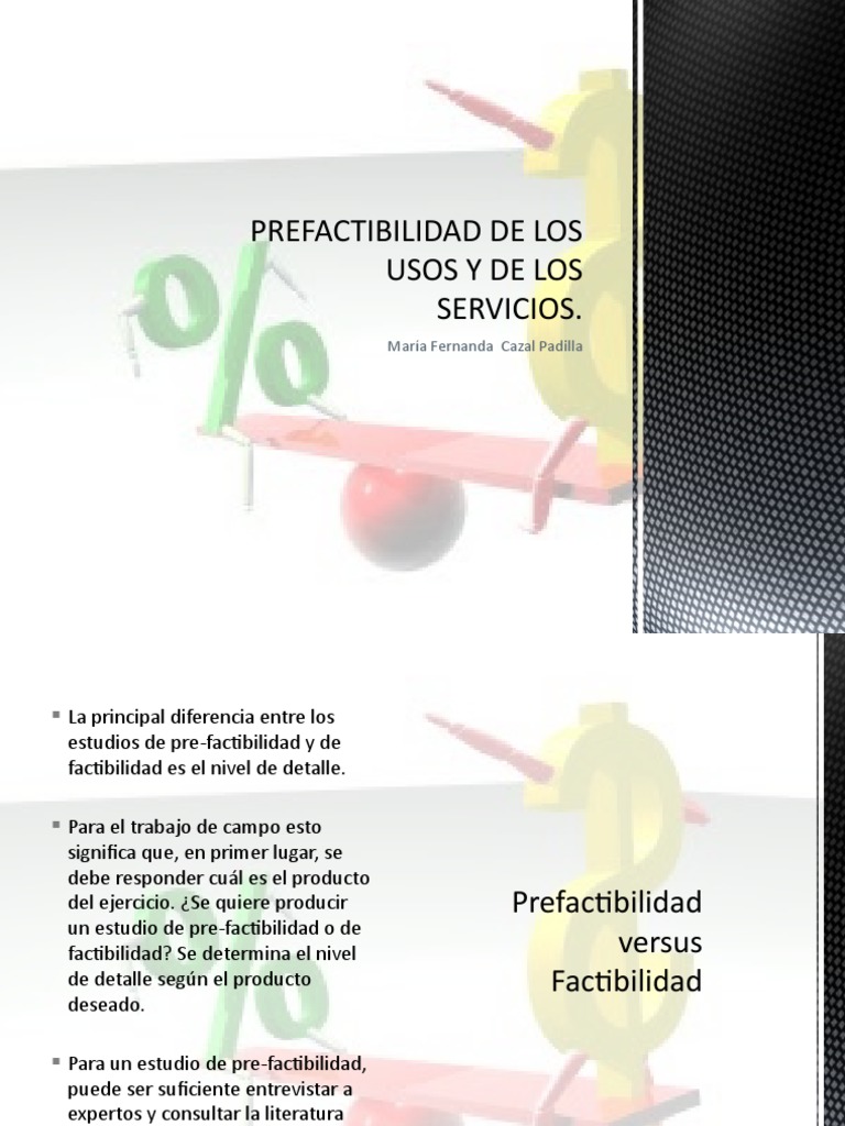 Estudio de Prefactibilidad de Proyectos | PDF | Mercado (economía ...