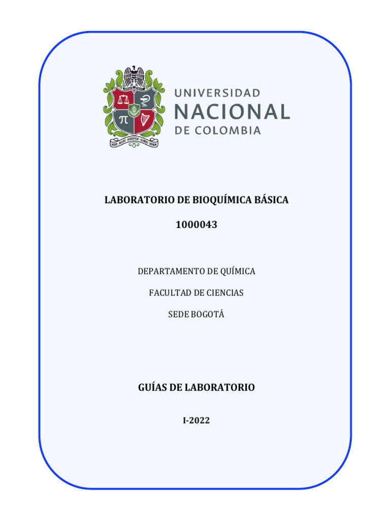 GUÍAS Lab Bioq Básica 2022-1 VF | PDF | Ph | Ósmosis GUÍAS Lab Bioq Básica 2022-1 VF | PDF | Ph | Ósmosis