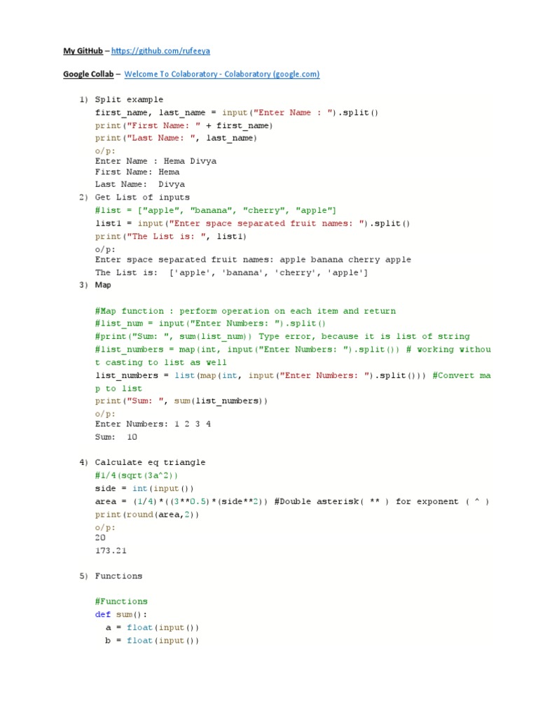 Input Print Print O/p:: "Enter Name: " "First Name: " "Last Name: " | PDF | Quadratic Equation ...