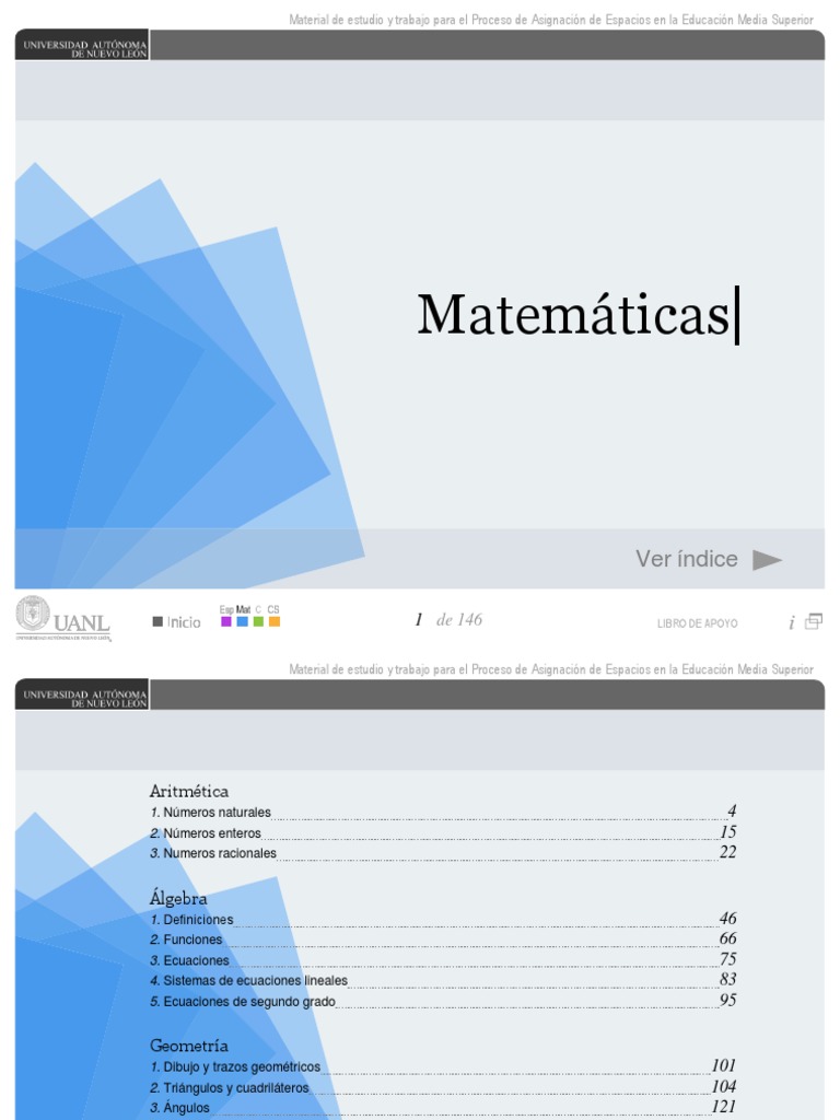 Matemáticas | PDF | División (Matemáticas) | Número racional